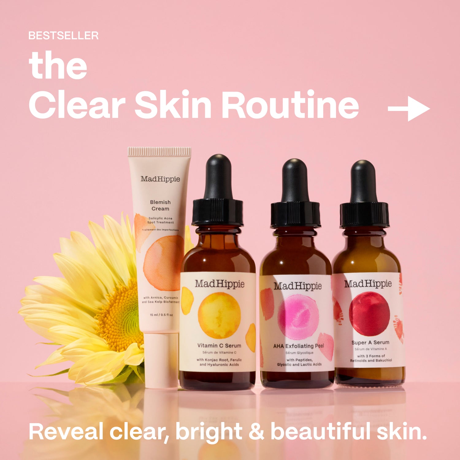 Bundle LP Clear Skin | Mad Hippie